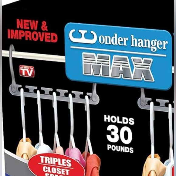 Storage & Organization | New Wonder Hanger Max Pack Of 5 | Poshmark